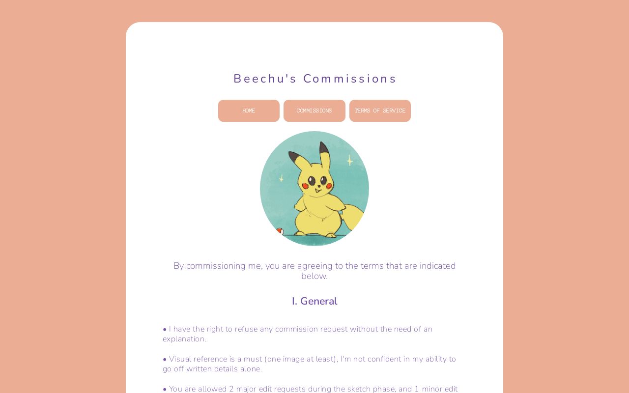 Beechu Commission TOS